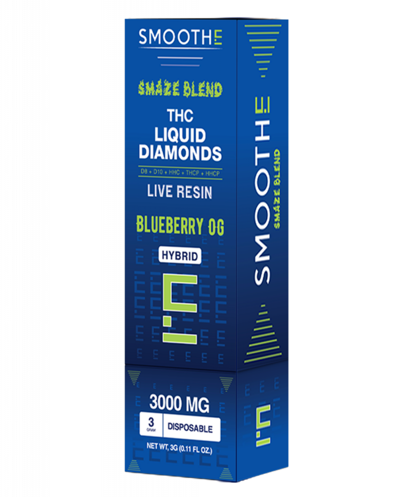 Smoothe Hemp And CBD | Smoothe Blueberry OG THC Liquid Diamonds ...