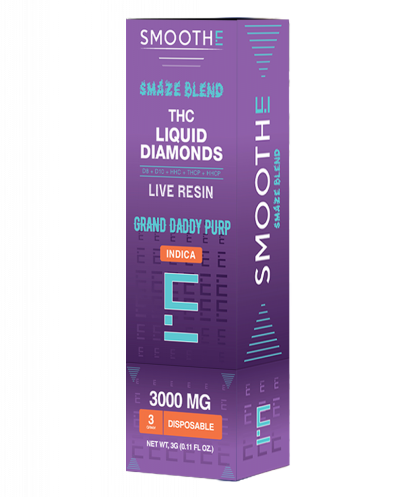 Granddaddy Purple Disposable Vape Pen – 3000MG Indica